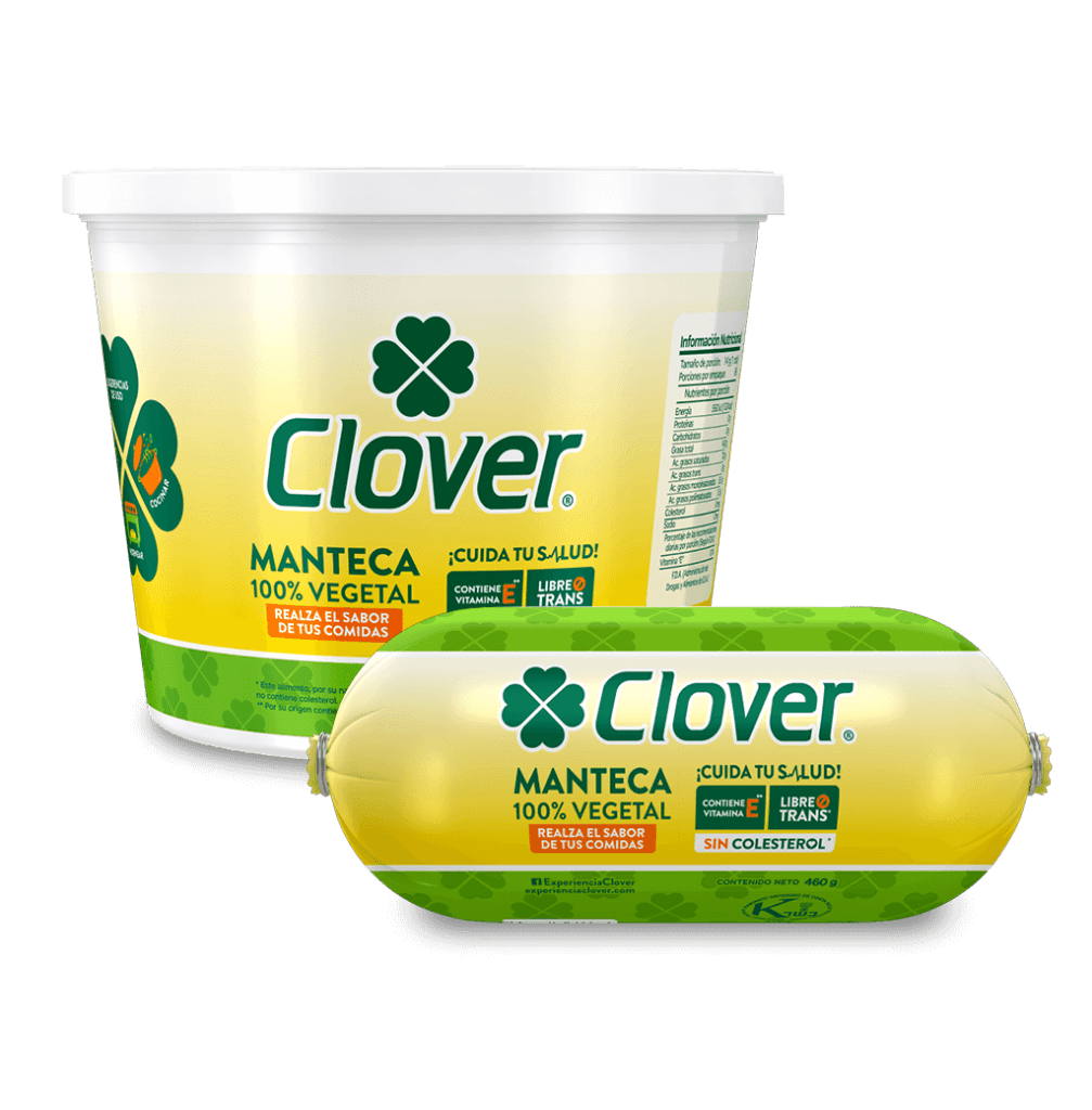 🧈 Manteca Vegetal Clover: Sabor y Calidad